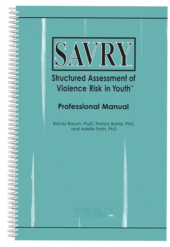 Structured Assessment of Violence Risk in Youth (SAVRY)